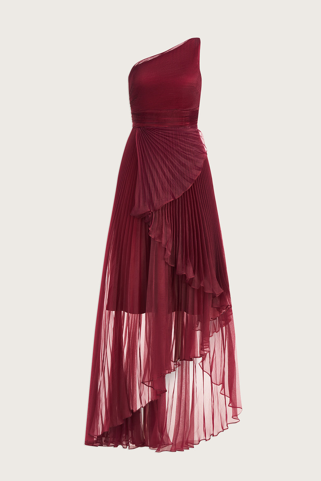 Geneva Pleated Organza Gown – THEIA