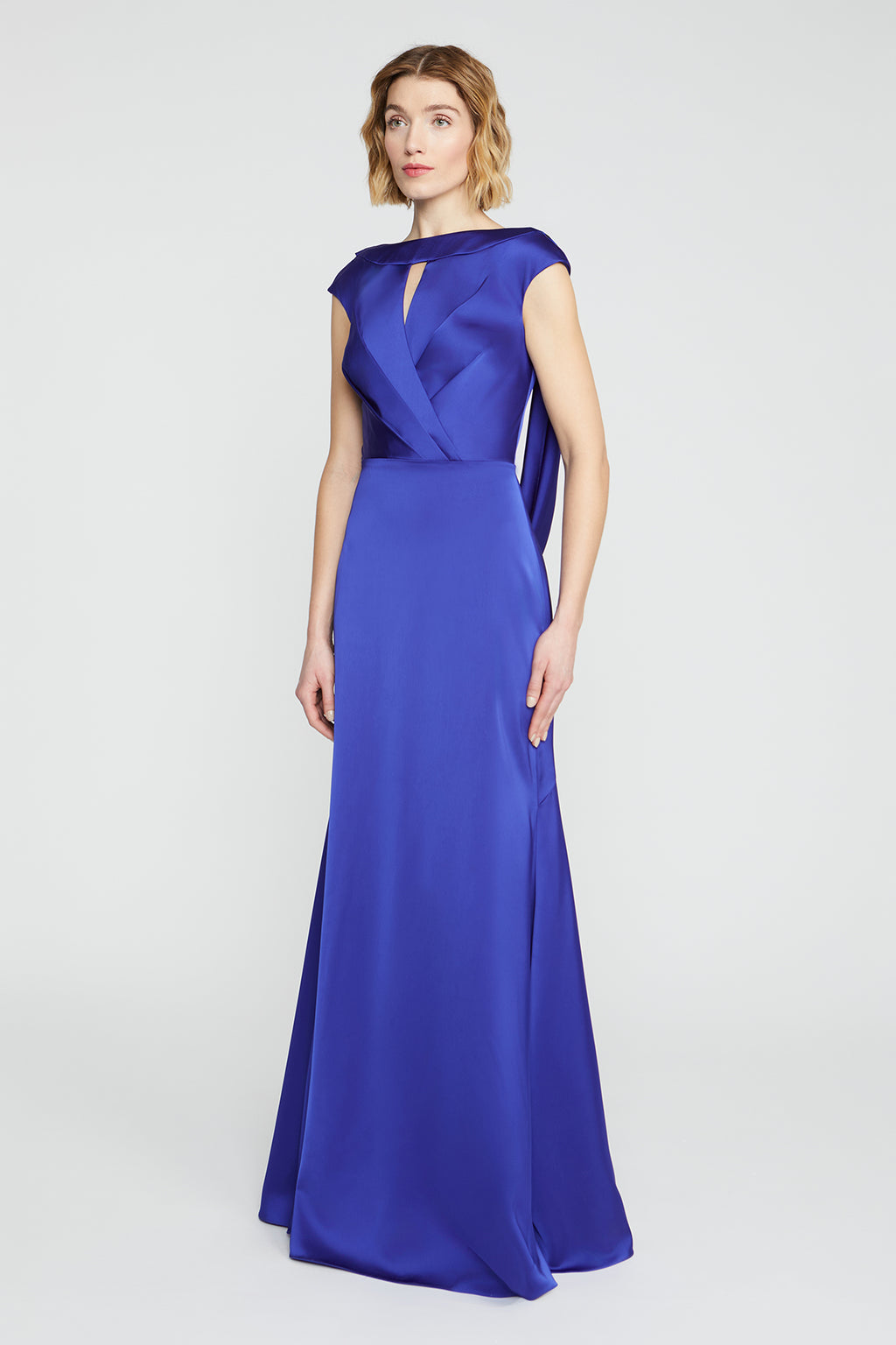 Zaria Cowl Back Gown – THEIA