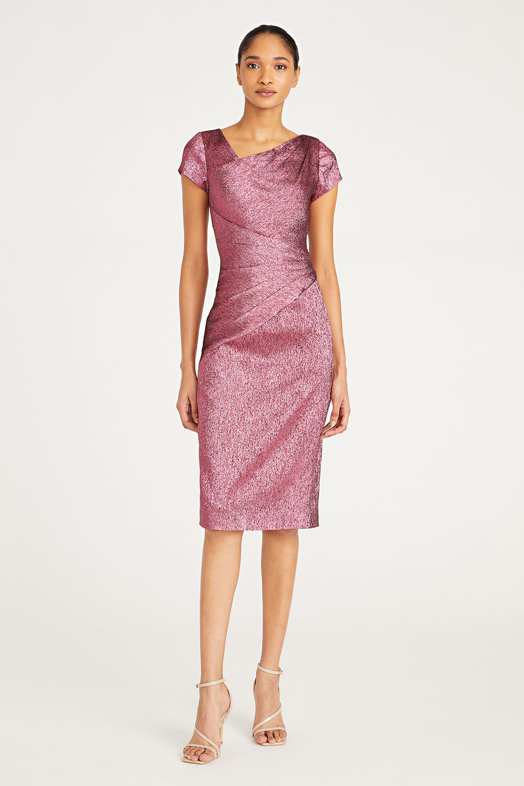 Rose Asymmetric Cocktail Dress – THEIA