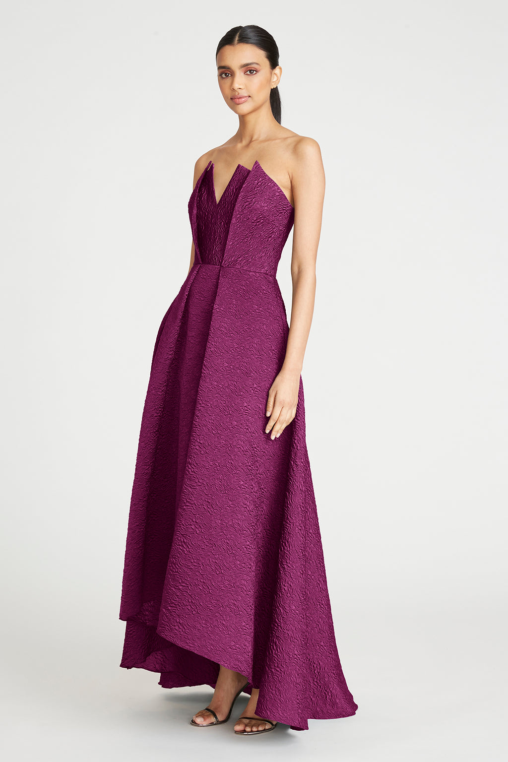 Imogen Strapless Gown – THEIA