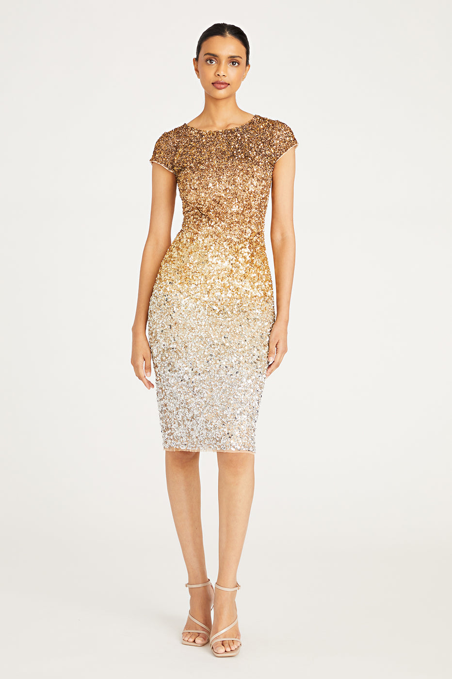 Irma Ombre Sequin Dress – THEIA